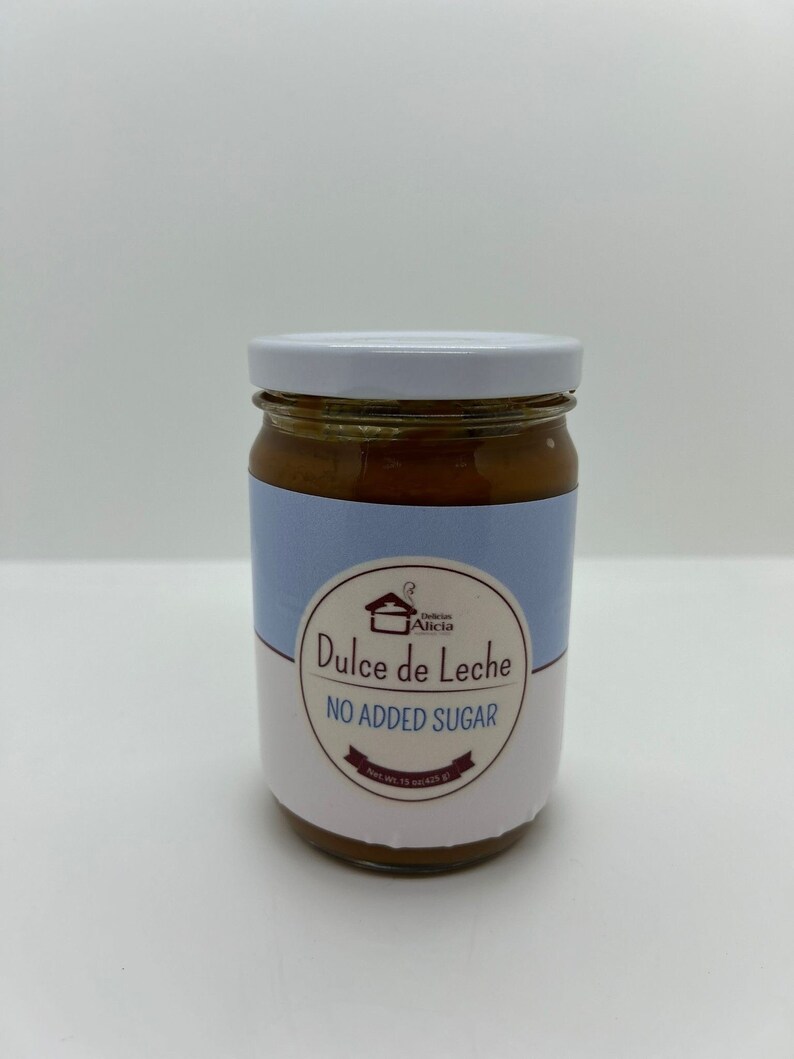 Dulce De Leche No Added Sugar Jar 15oz - Etsy