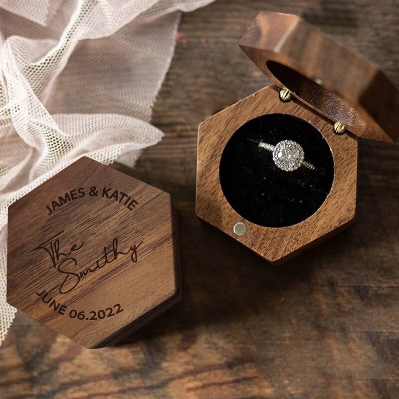 Wedding Ring Box - Etsy