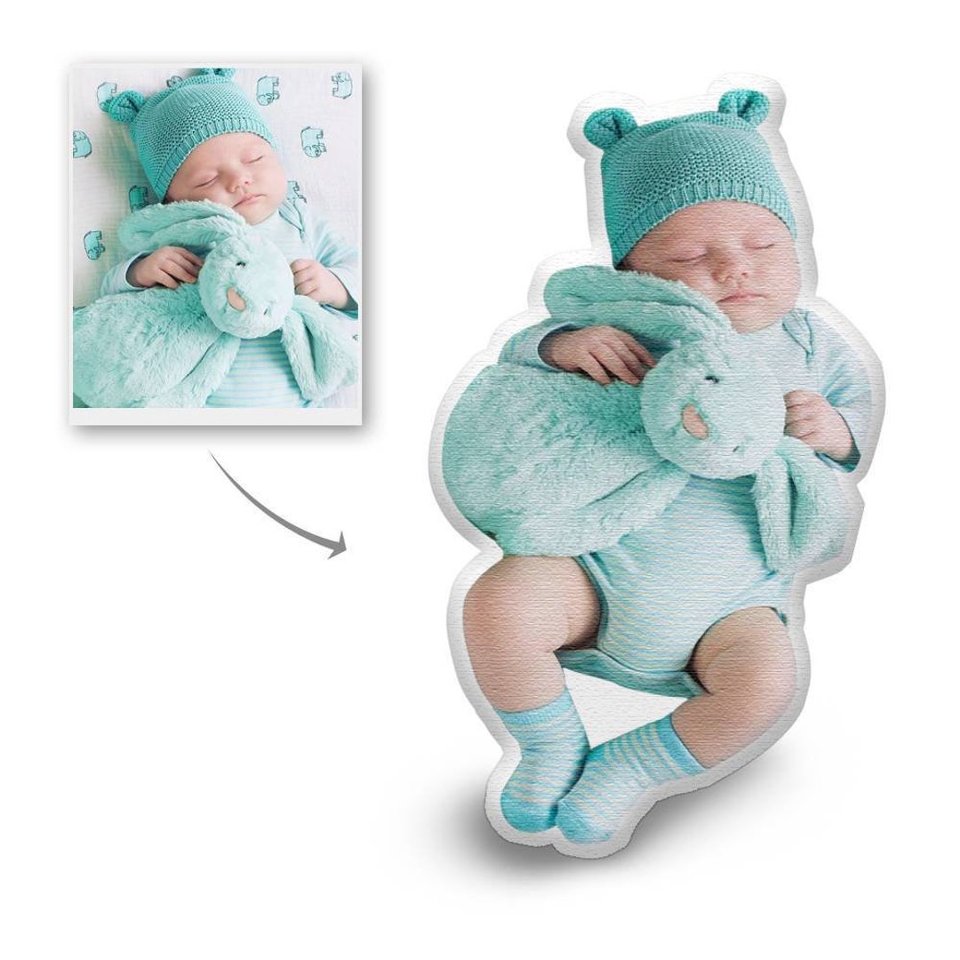 Custom Newborn Life-sized Pillow - 1st Birthday Gift- Personalized Baby ...