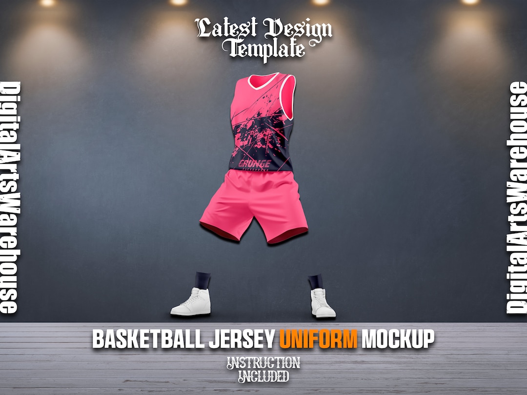 Basketball Jersey Uniform Mockup - Etsy
