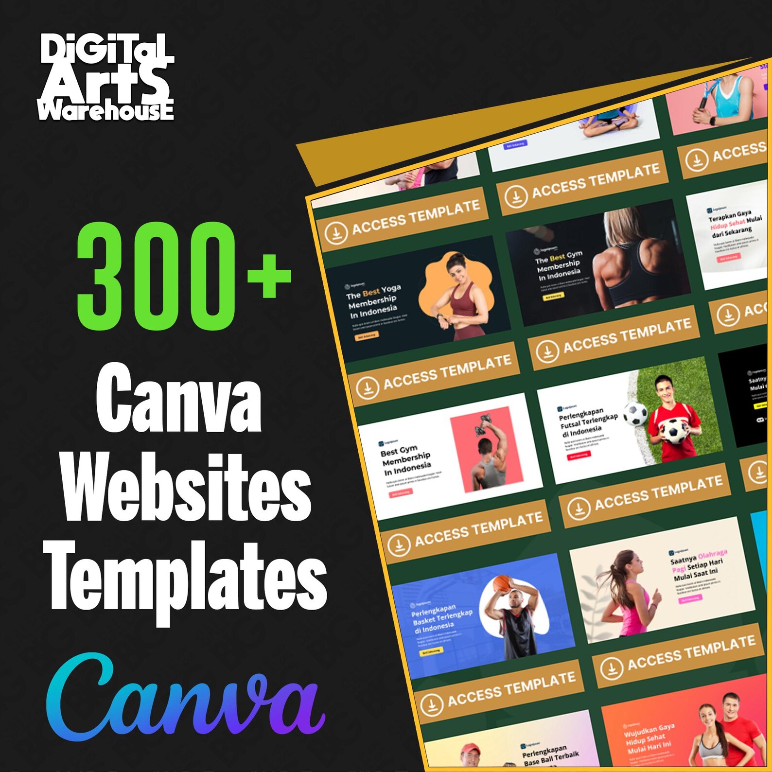 10,000+ Canva Templates Mega Bundle 2025 | All-in-one Design Pack for ...