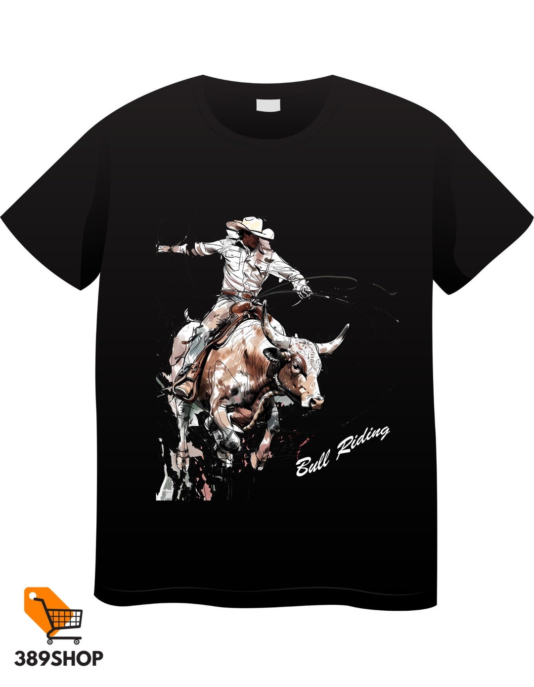Bull Riding, 2 PNG Files With Transparent Background.2550 Px. X 3300 Px ...