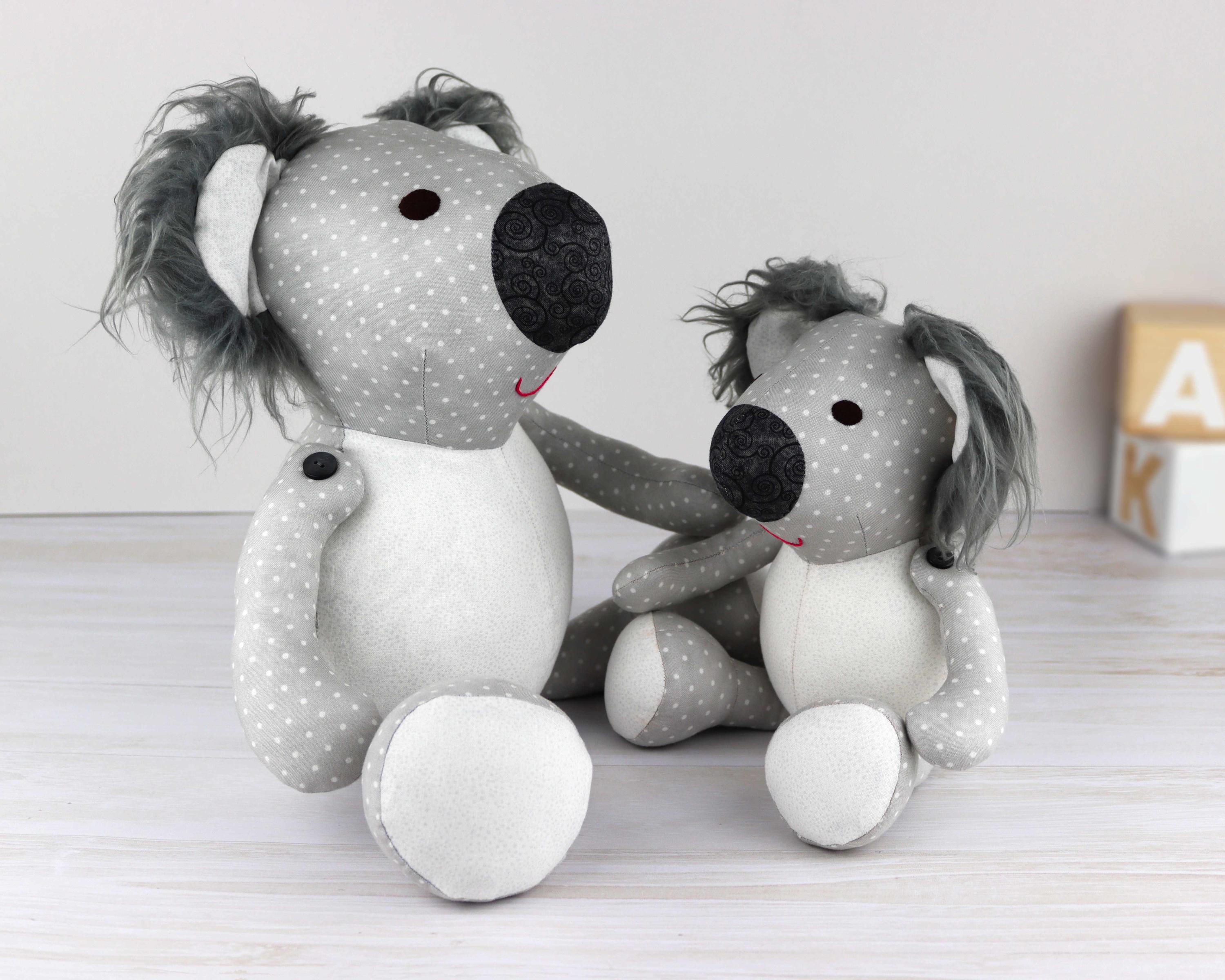 Stuffed Koala Sewing Pattern, Plush Animal Doll (PDF Download) - Etsy