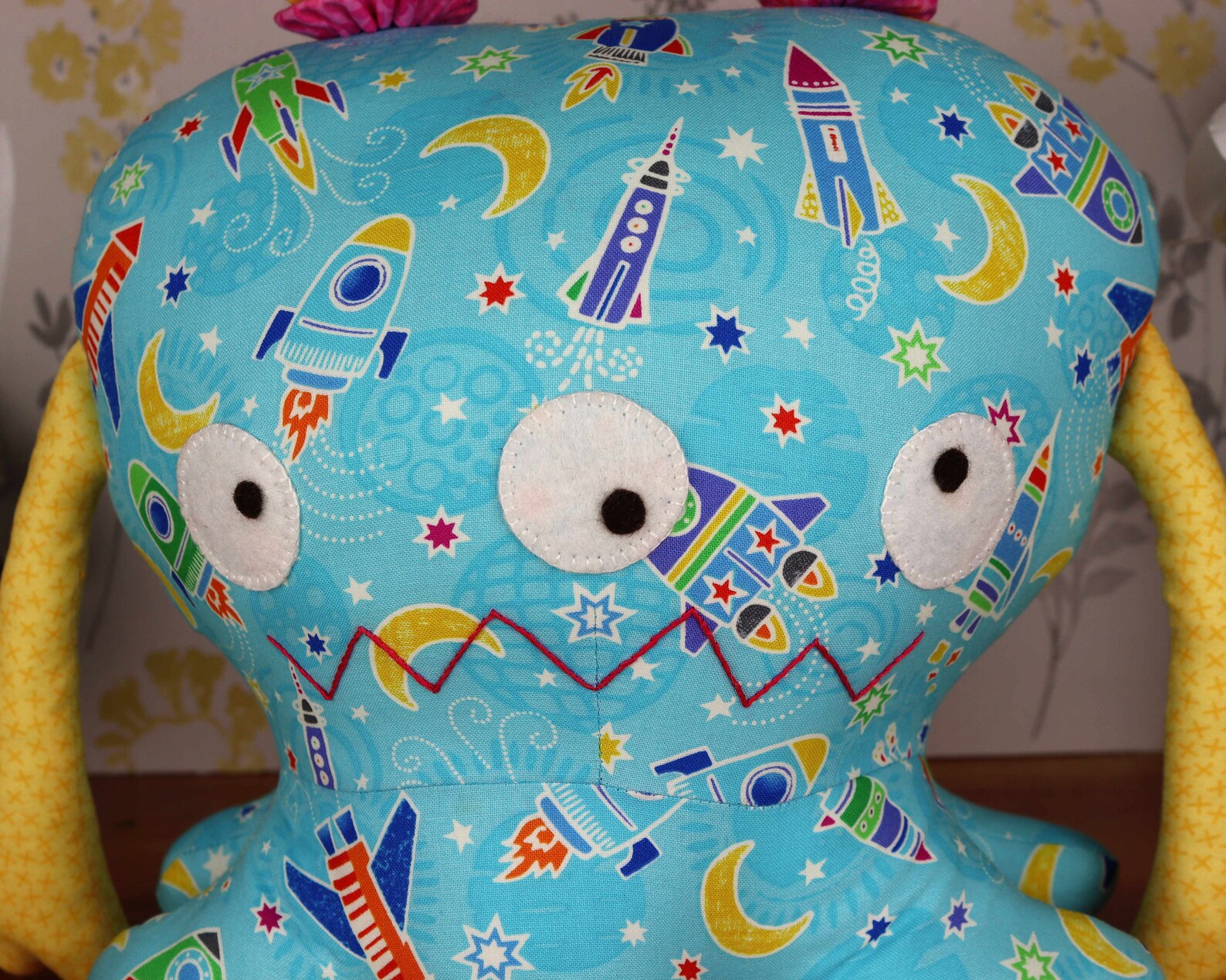 Plush Monster Sewing Pattern, Softie Pattern for Monster, Plush Toy Pdf ...