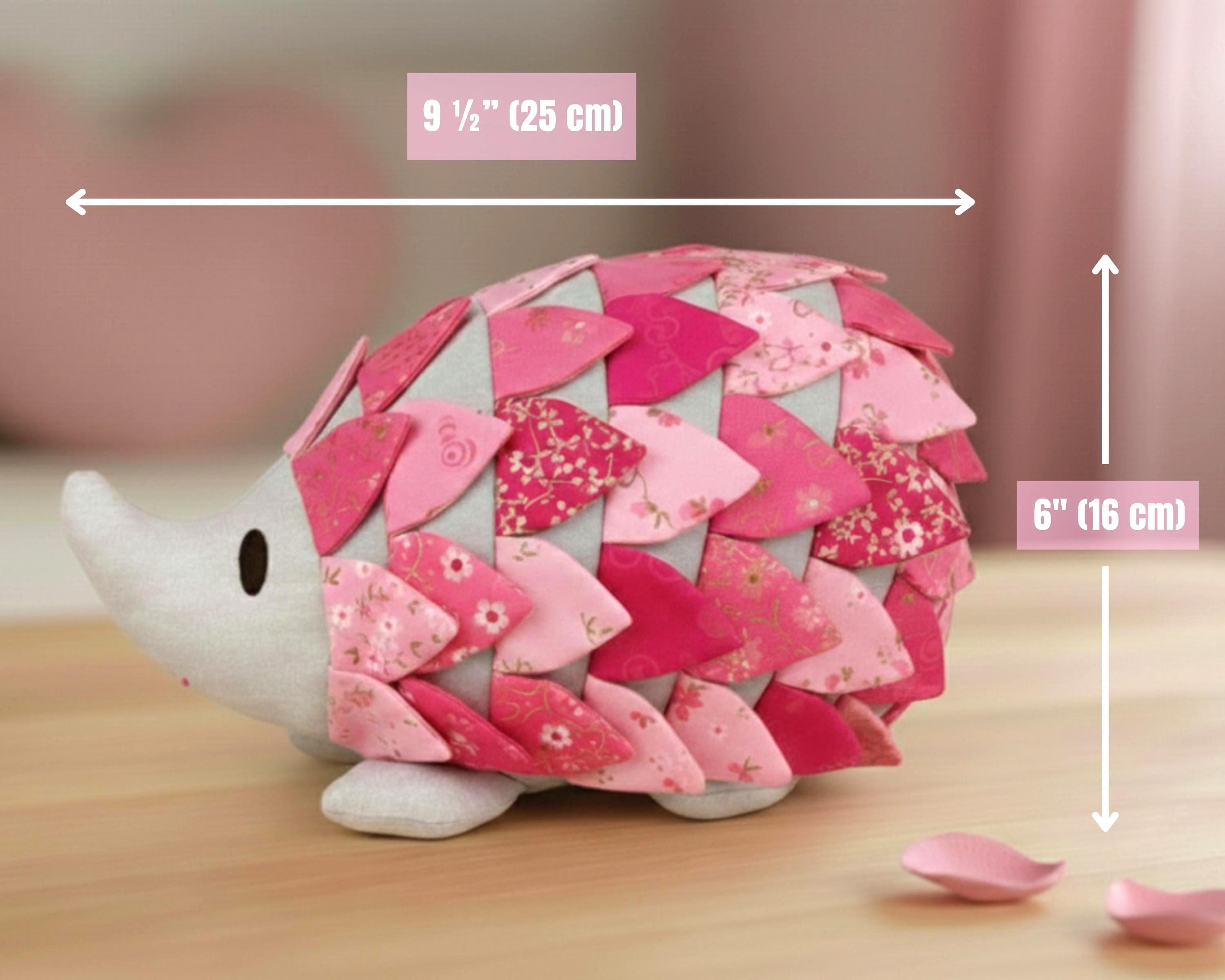 Stuffed Hedgehog PDF Sewing Pattern, Plush Animal Tutorial - Etsy