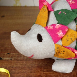 Stuffed Hedgehog Pattern for Sewing, Soft Toy Sewing Pattern, Hedgehog ...