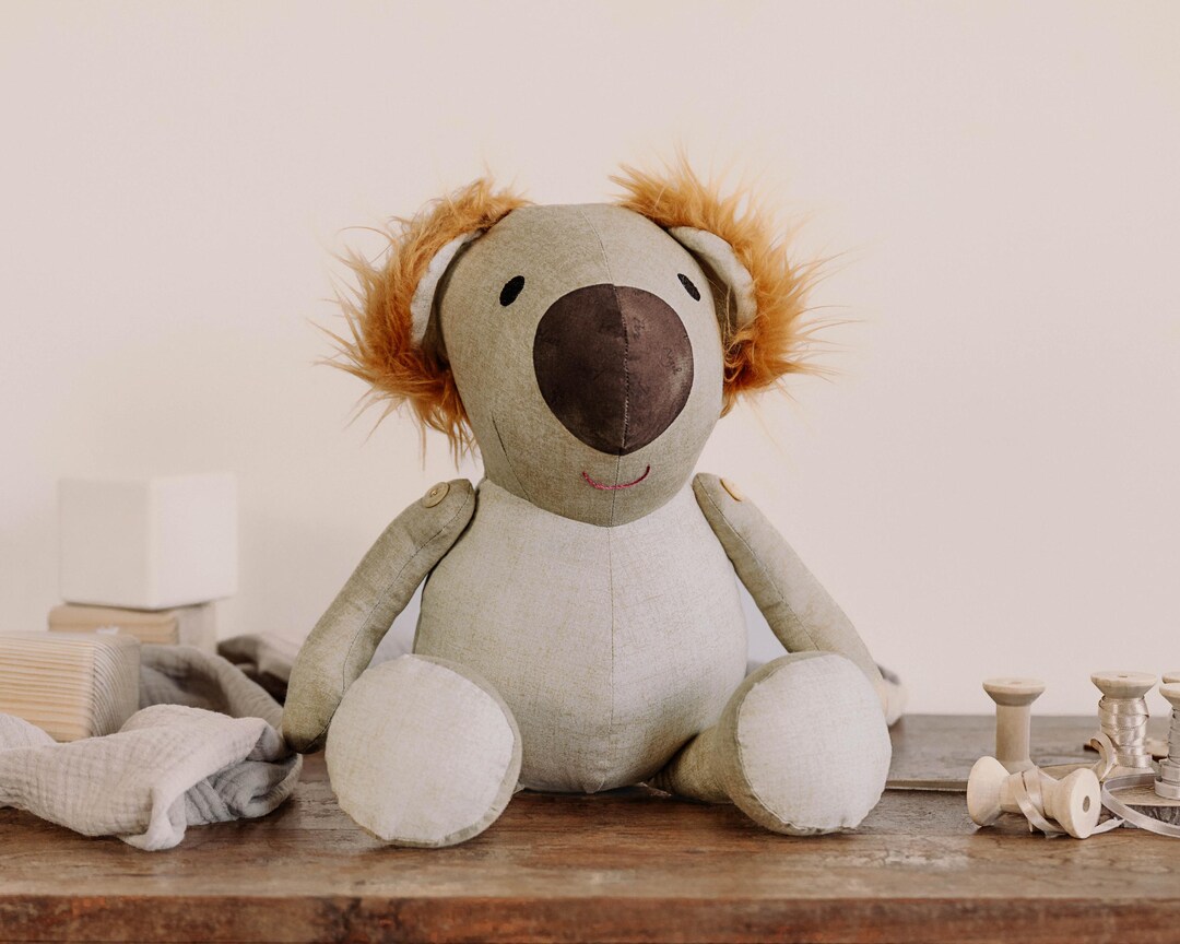 Koala Stuffie Sewing Pattern, DIY Plush Toy (PDF) - Etsy