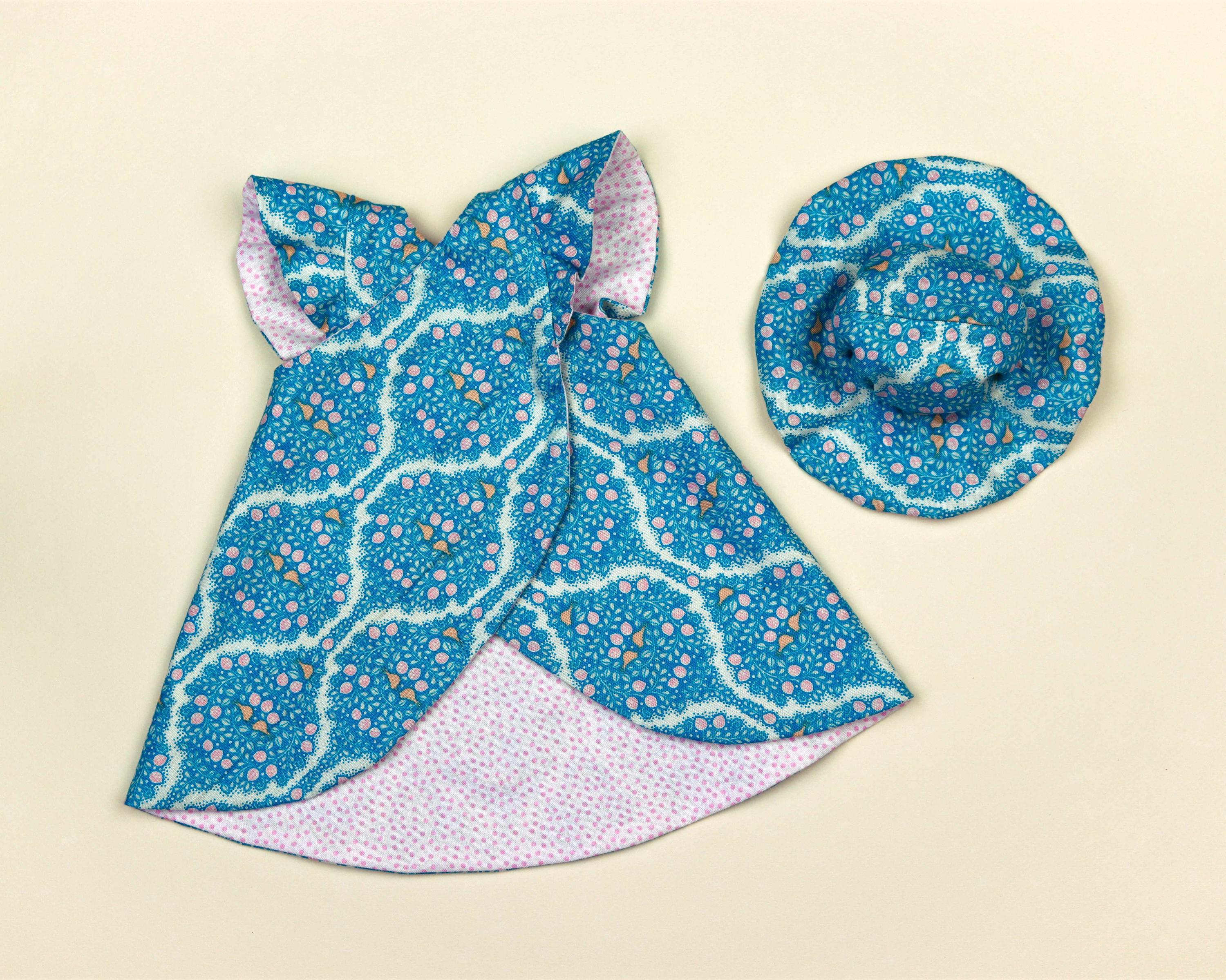 Doll Dress Pdf Pattern for Animal Toy, Toy Clothing Sewing Tutorial for ...