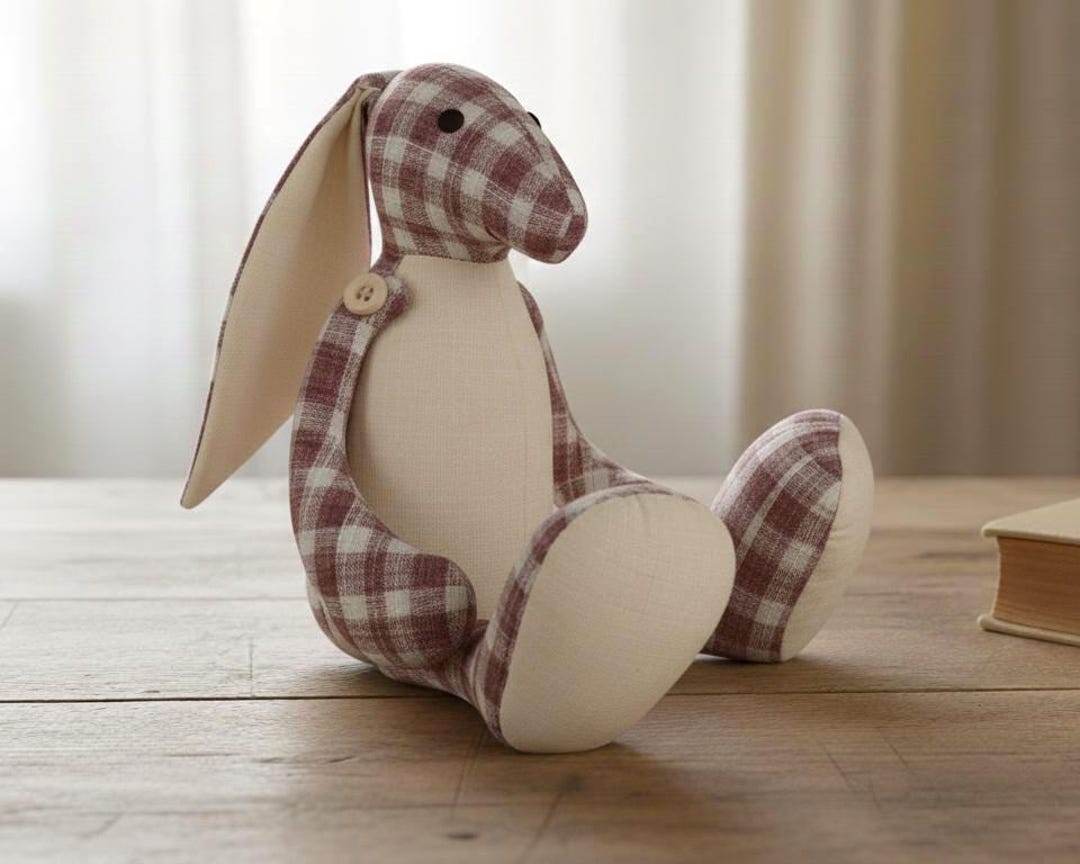 Memory Bunny PDF Pattern, Memorial Plushie Sewing Tutorial - Etsy