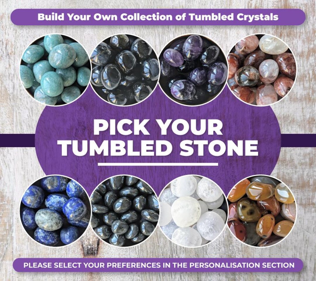 Crystal Starter Set: Healing Crystals for Beginners With Gift Pouch - Etsy