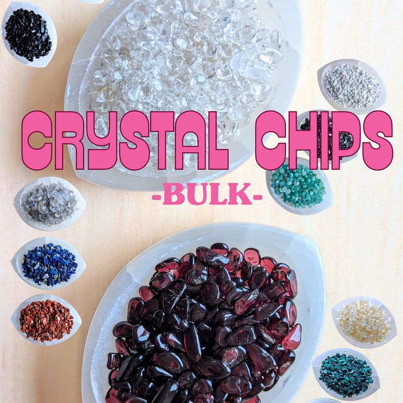 Crystal Chips - Etsy