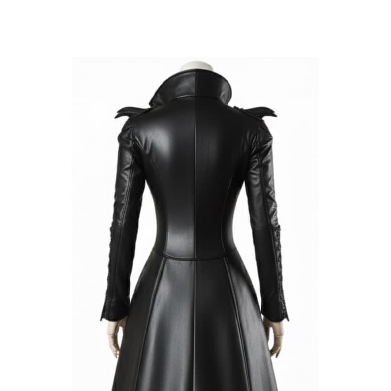 Handmade Leather Gothic Vampire Queen Dress: Evil Queen Cosplay - Etsy