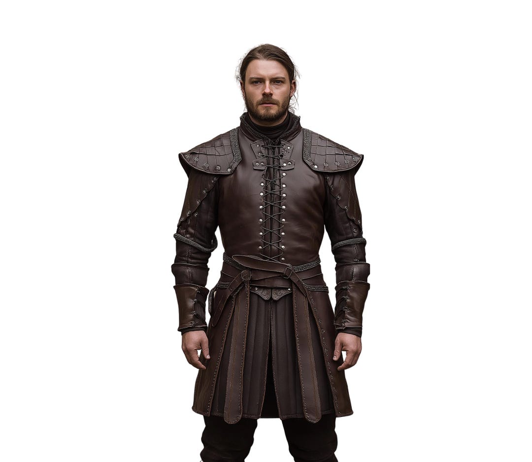 Handmade Leather Renaissance Jerkin: Iron Huntsman Cosplay Costume - Etsy