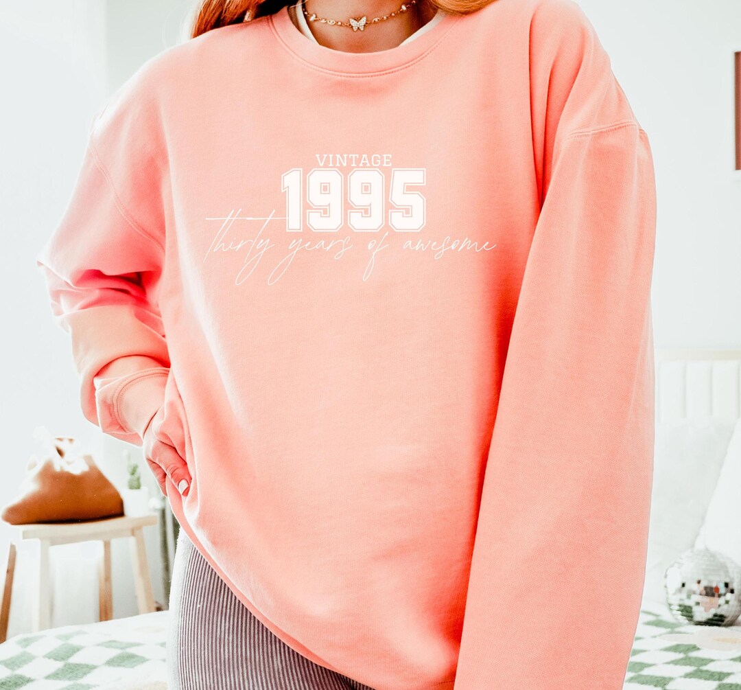 Vintage 1995 Thirty Years of Awesome 30th Birthday Shirt, Preppy ...