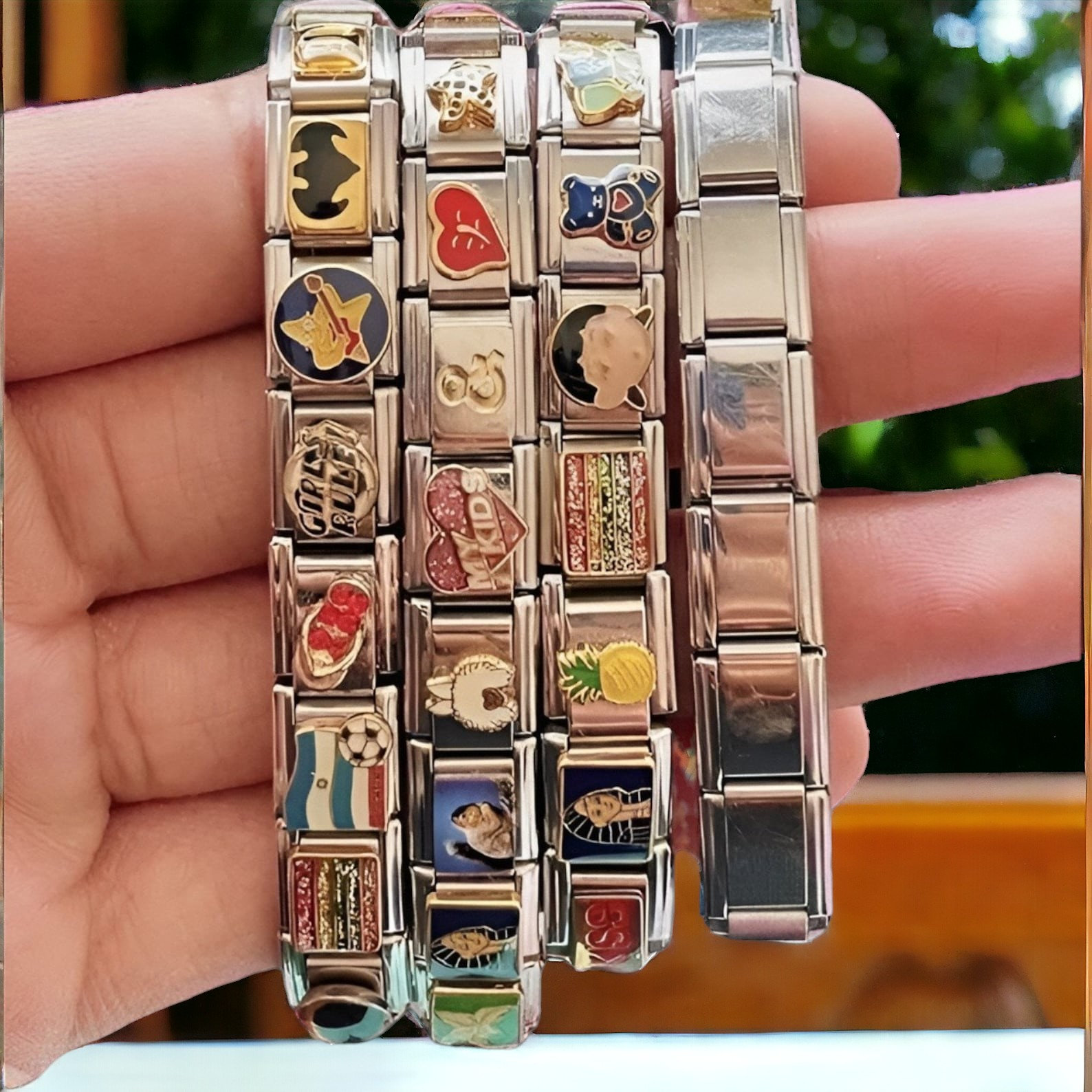 Italian Charms Bracelets, Mystery Vintage Italian Charms, Custom ...