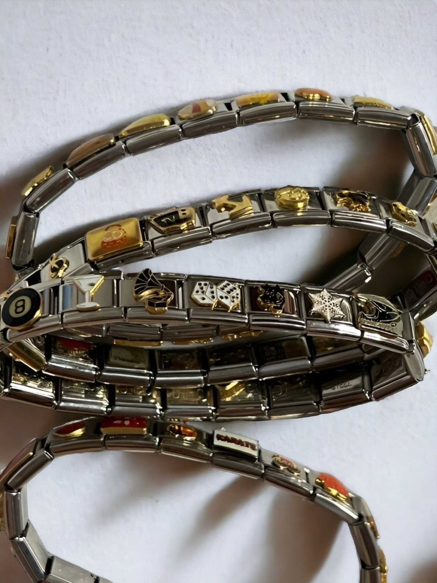 Italian Charms Bracelets, Mystery Vintage Italian Charms, Custom ...