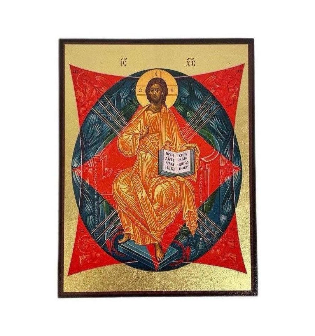 Icon of Jesus Christ Greek Orthodox Icon, Byzantine Icon, Orthodox Art ...