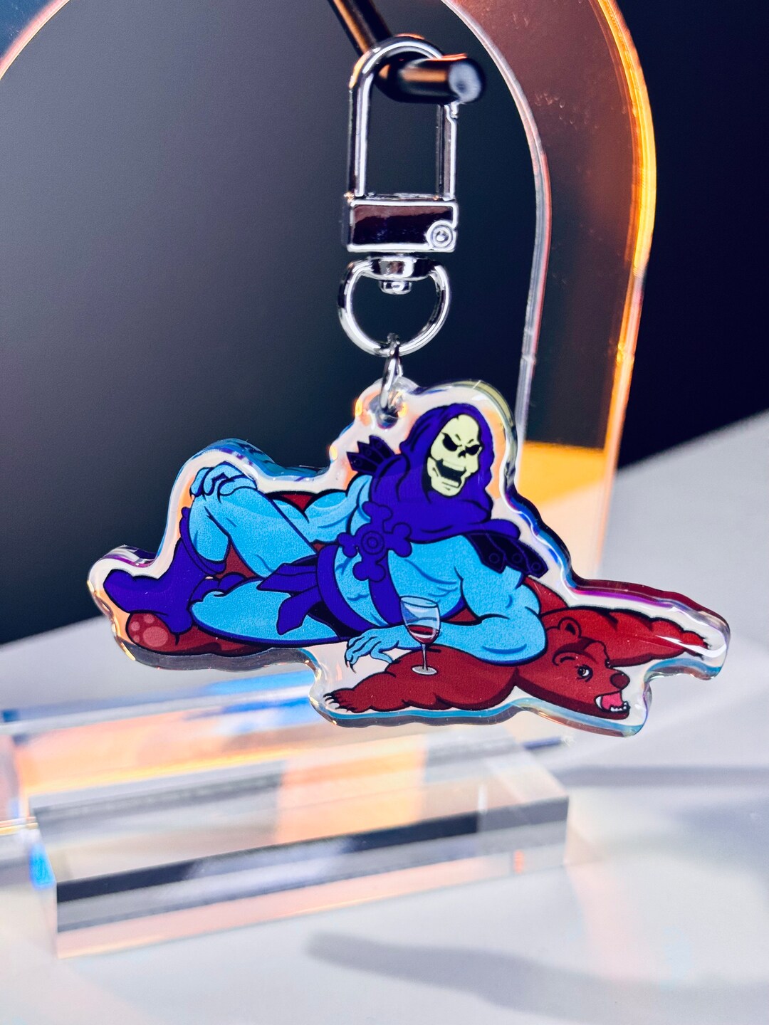 Funny Skeleton Keychain, Gifts for Him, Skeleton Meme, Skeleton ...