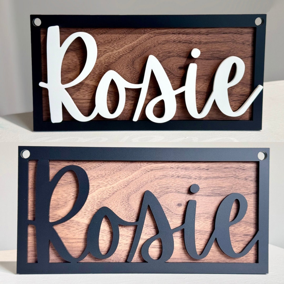 Personalized Pet Crate Sign, Custom Hanging Crate Tag, Wood Crate Sign ...