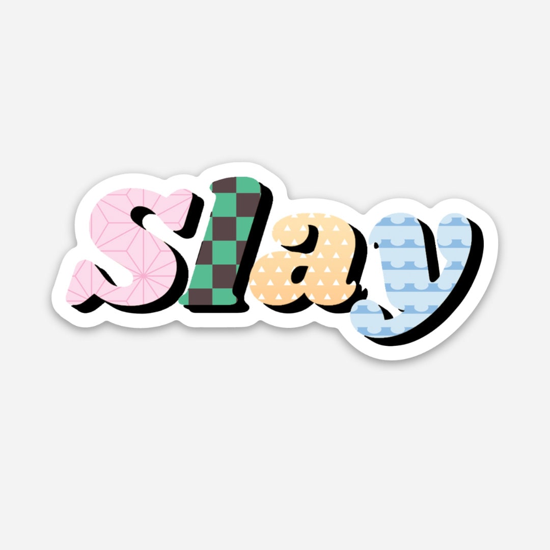 Slay, Vinyl Stickers, Weatherproof Stickers, Laptop Sticker ...