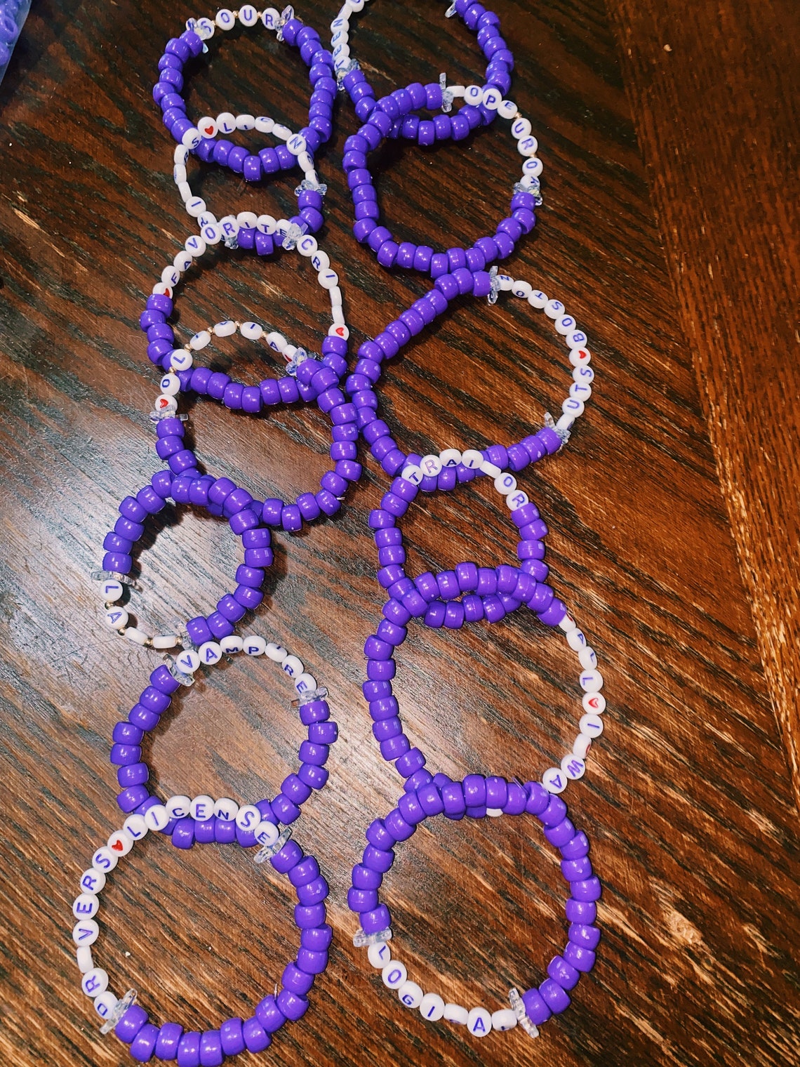 GUTS World Tour Bracelets 6 Pack - Etsy