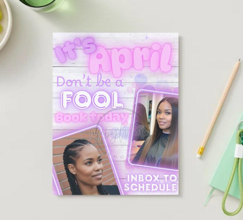 April Fool- Hair Flyer - Etsy