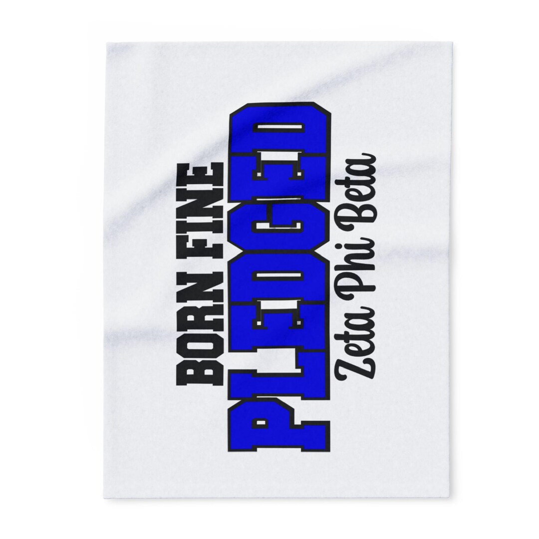 Zeta Phi Beta Blanket | Cozy Throw for Zeta Phi Beta Members ...
