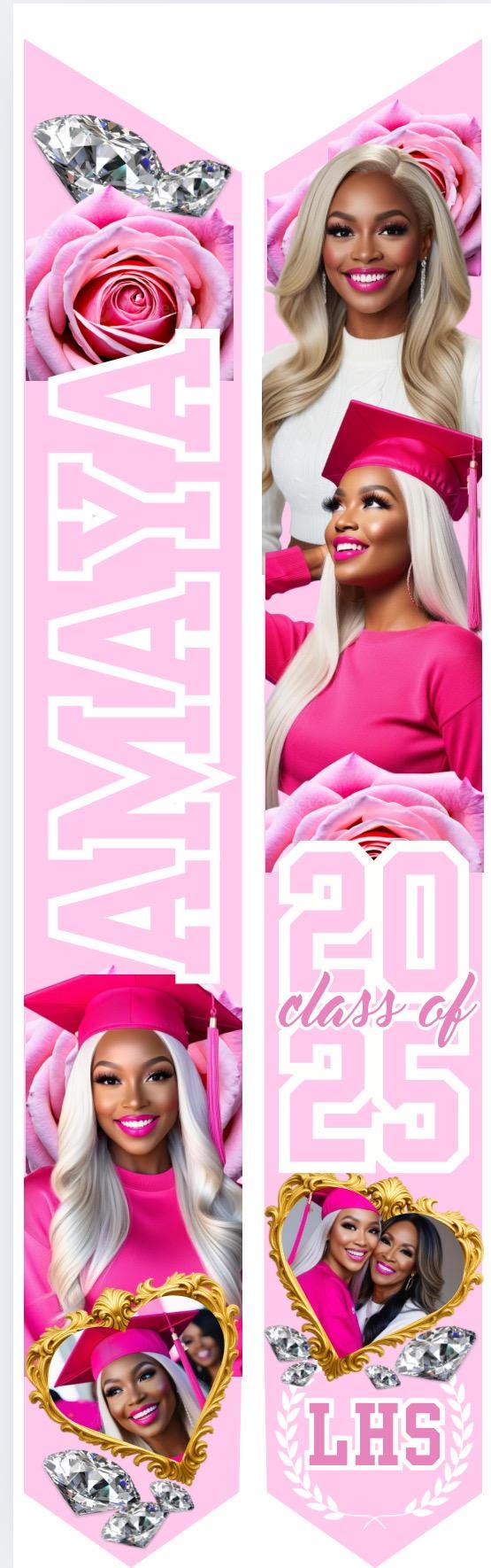 Premade DIY Graduation Stoles - Etsy