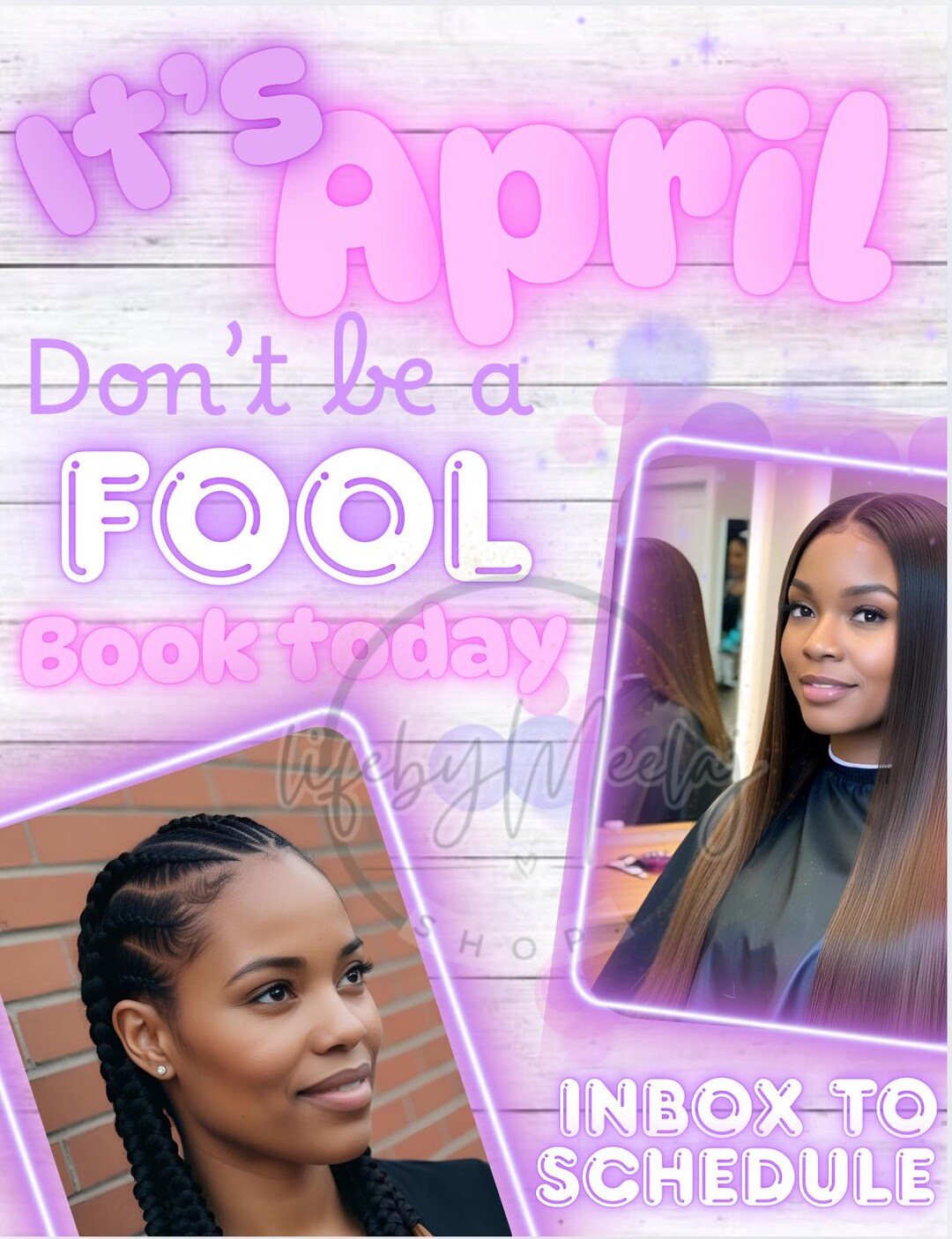 April Fool- Hair Flyer - Etsy