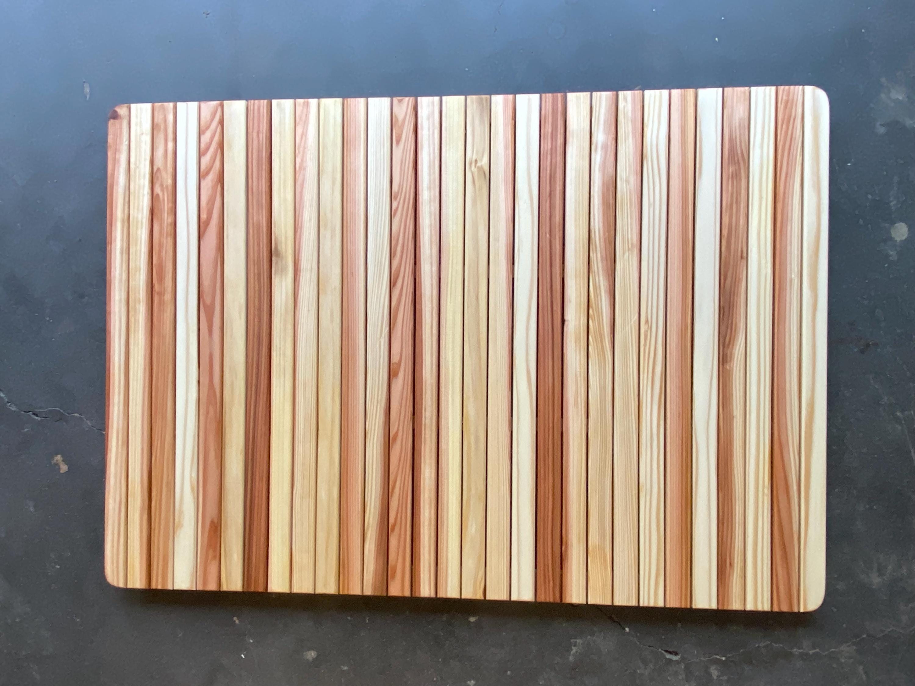 Custom Cedar Shower Mat. Design Your Own Cedar Mat. Read Item ...