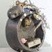Steampunk Repurposed Retro Alarm Clock - Etsy
