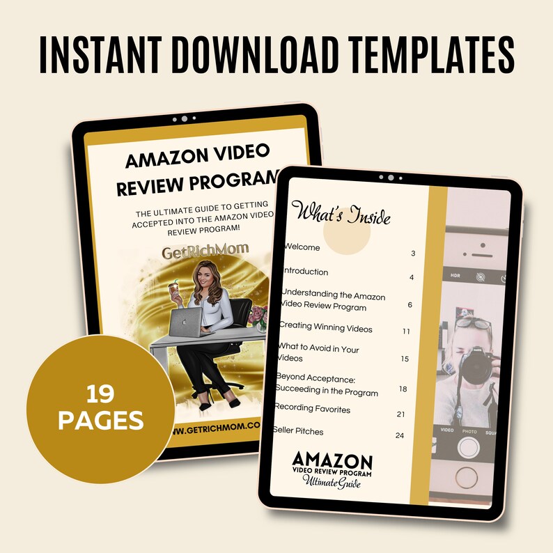 Amazon Video Review Program Crash Course With MRR & PLR, Amazon Review ...