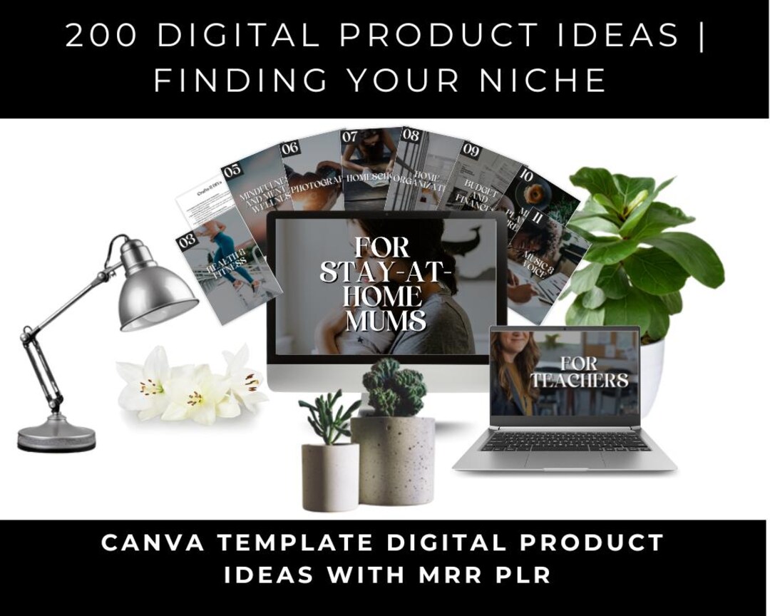 200 Digital Product Ideas Guide | Passive Income Blueprint With 41 ...
