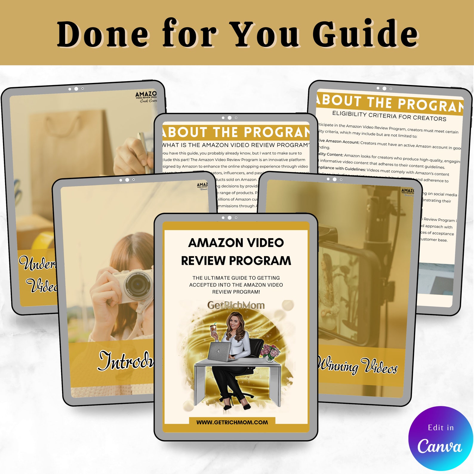 Amazon Video Review Program Crash Course With MRR & PLR, Amazon Review ...
