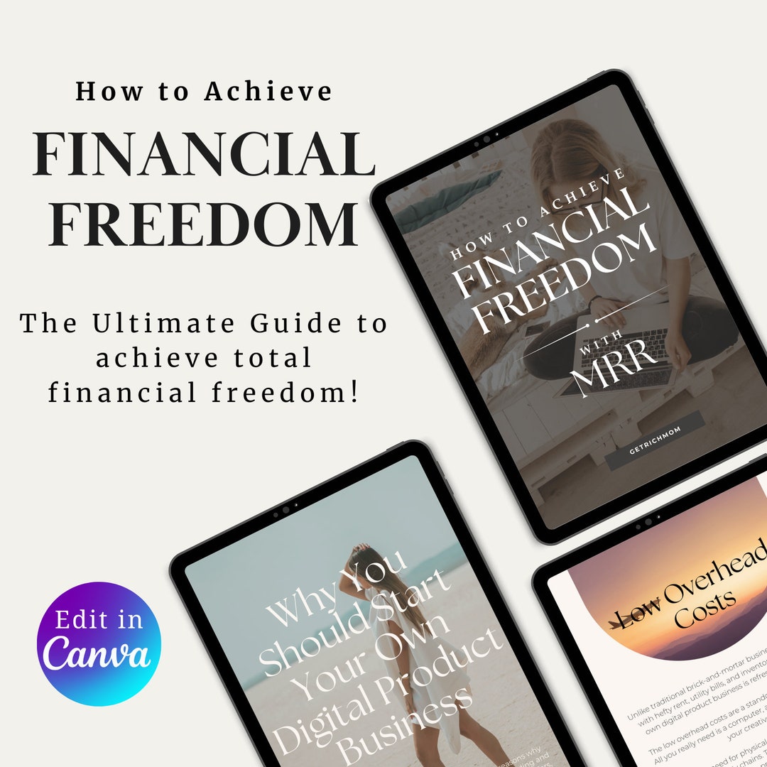 How to Achieve Financial Freedom Guide, Done for You Financial Freedom ...