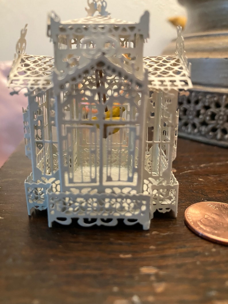 Miniature Blue Lady's Bed Room/batch - Etsy