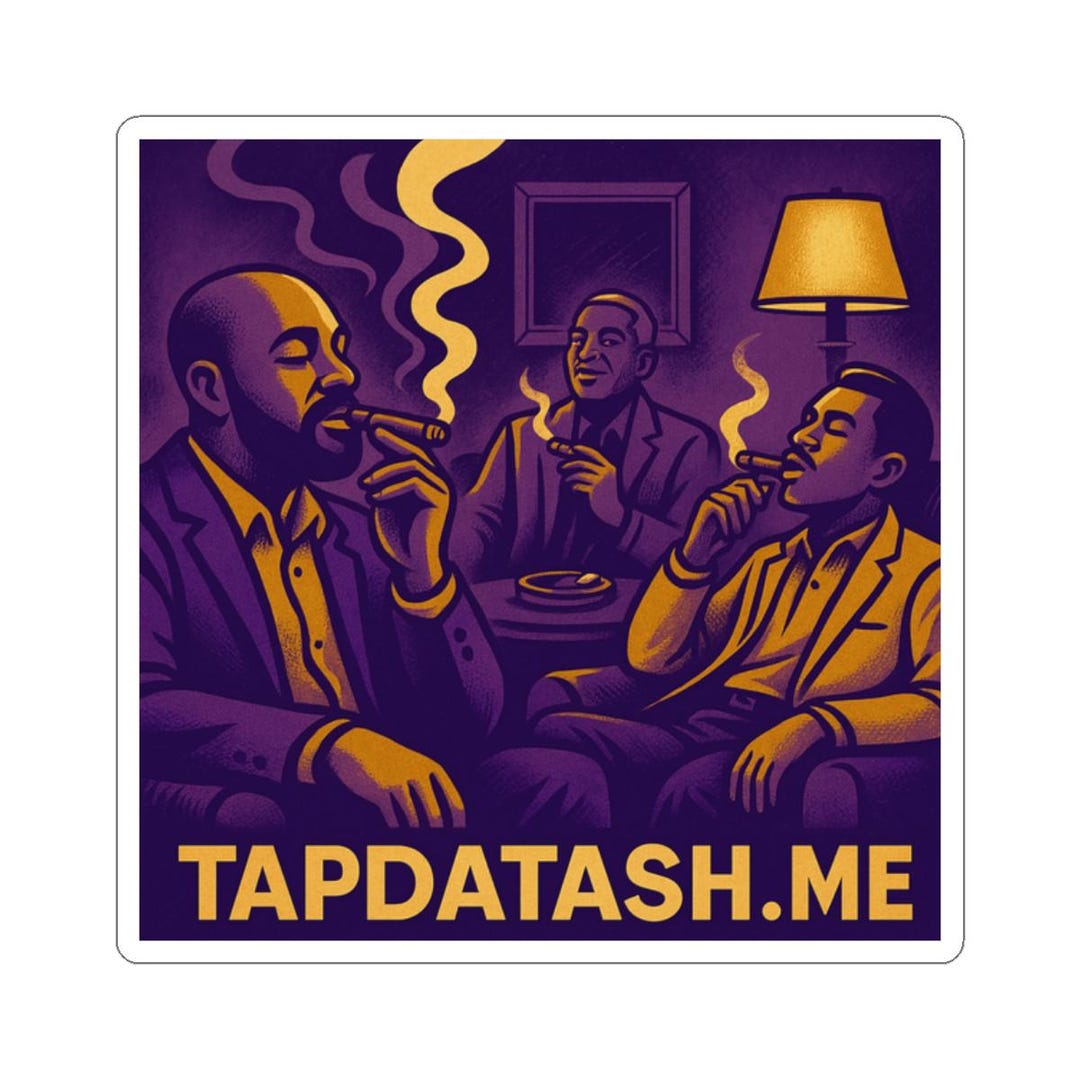 Omega Psi Phi Cigar Bruh Car Decal Sticker - Fraternity Gift, Que Dawg ...