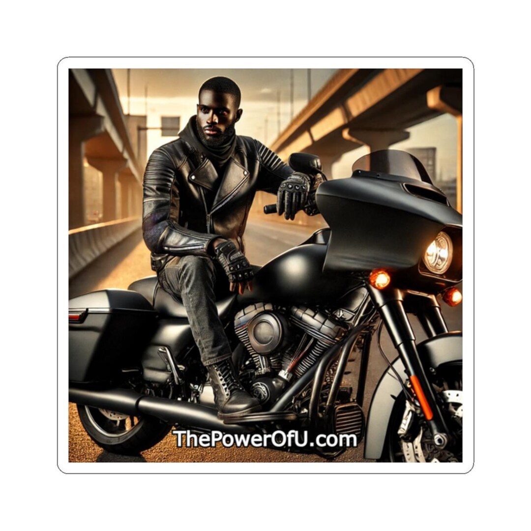 Streetglide Motorcycle Rider Sticker, Bike Lover Decal, Motorbike ...