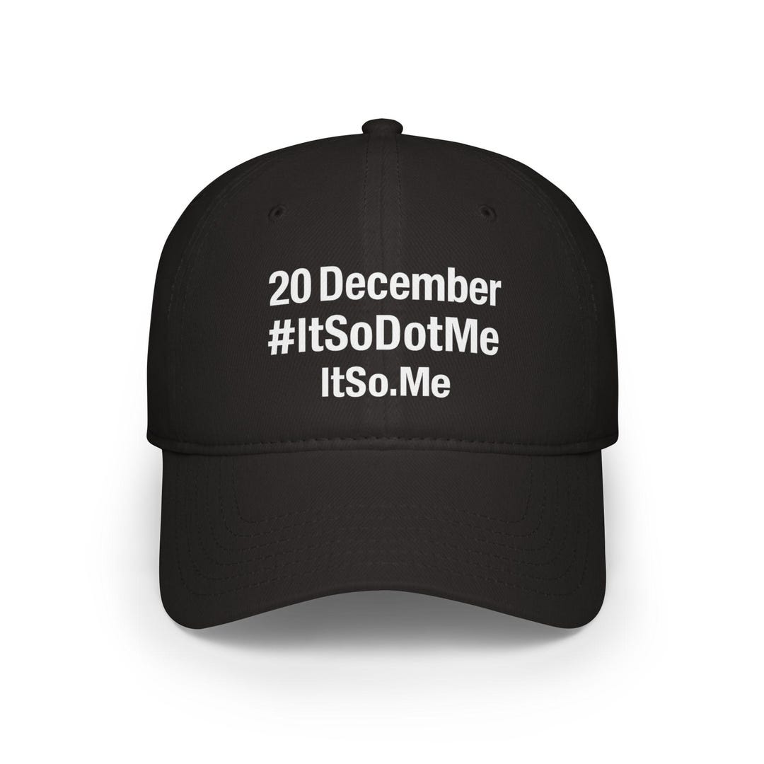 20 December #itsodotme Movement Cap | Itso.me Launch Date Hat ...
