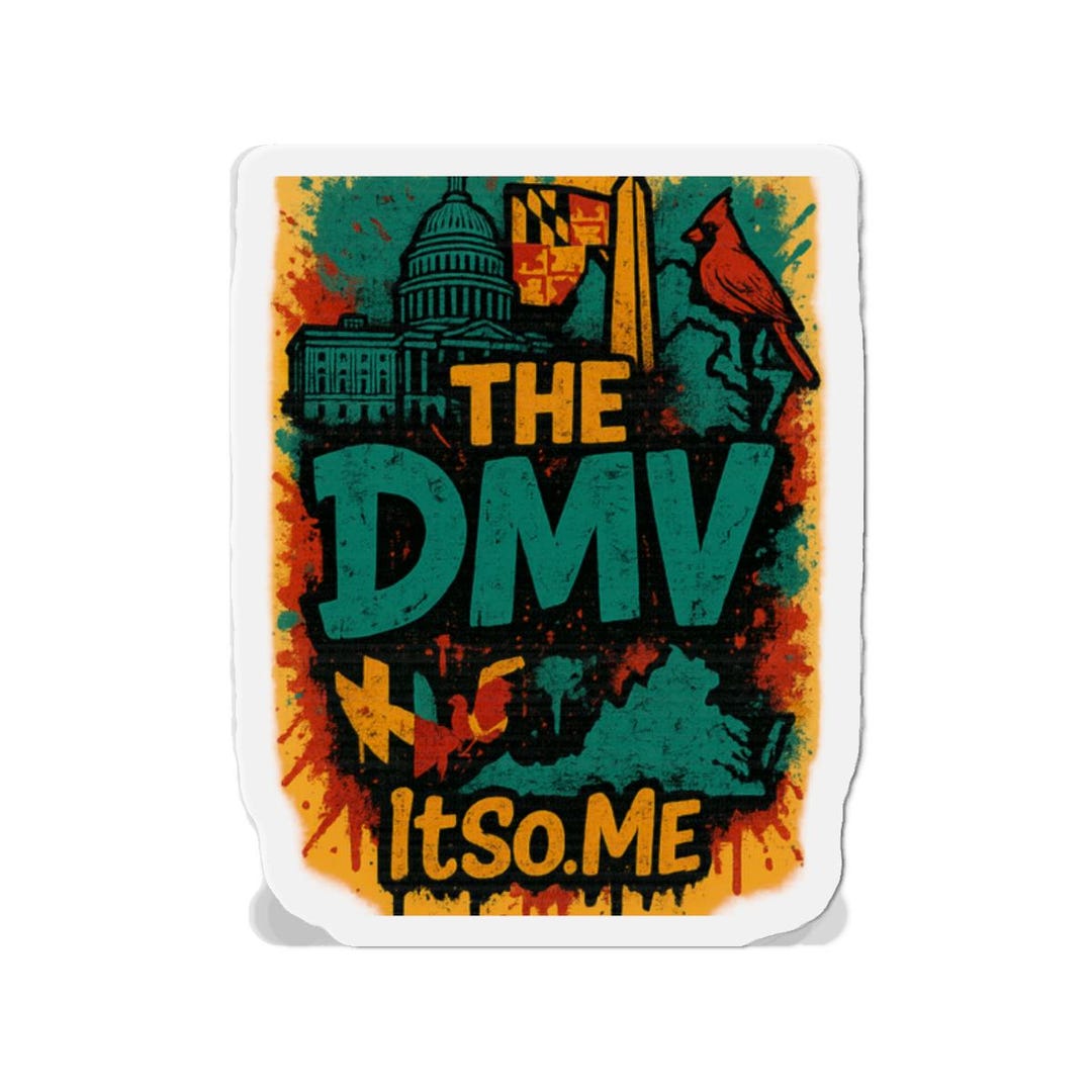 DMV Graffiti Magnet | Washington DC Maryland Virginia Pride | Urban ...