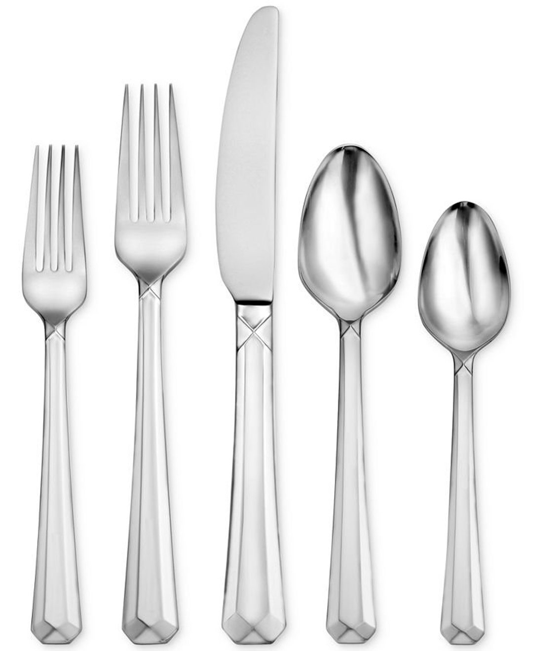 Oneida Chroma 5pc Flatware Set Stainless 18/10 - Etsy