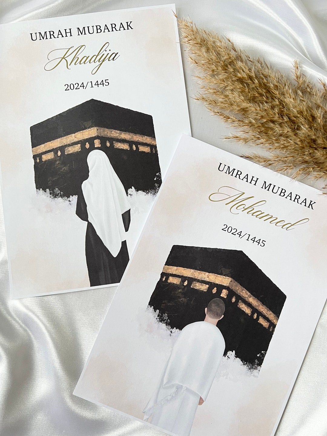 Umrah Mubarak Poster/ Hajj Mubarak Poster/ Umrah Certificate/ Umrah ...