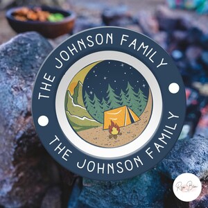 Custom Camping Plate Set for Family Camp Trips, Best Memories ...