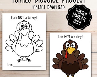 turkey tom template printable
