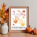 DIY Fall for Jesus Handprint Art - Autumn Printable - Fall Leaves - Kid ...