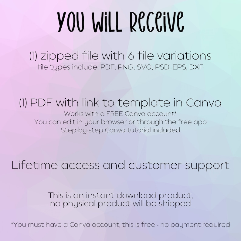 Sticky Note Printable Template: 3x3, Canva Drag & Drop (digital ...