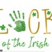 St Patrick's Day Handprint Art -printable Instant Download PDF ...