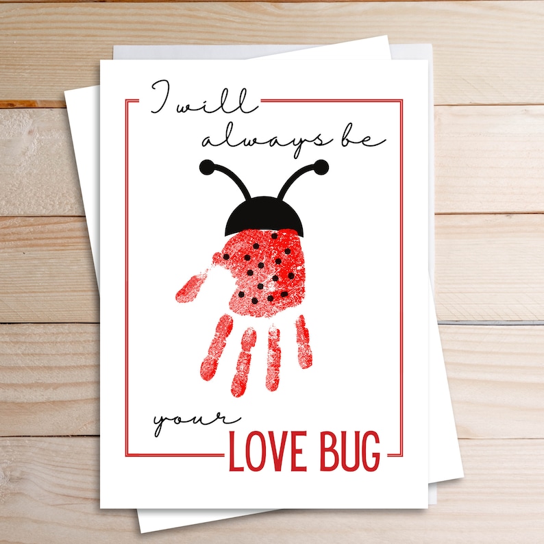 Quick DIY Kid's Art Project - Ladybug Handprint Art - Kids Craft ...