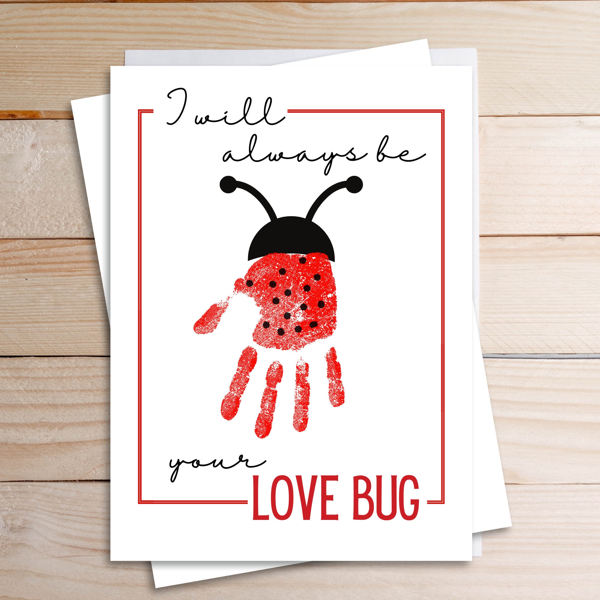 Quick DIY Kid's Art Project - Ladybug Handprint Art - Kids Craft ...