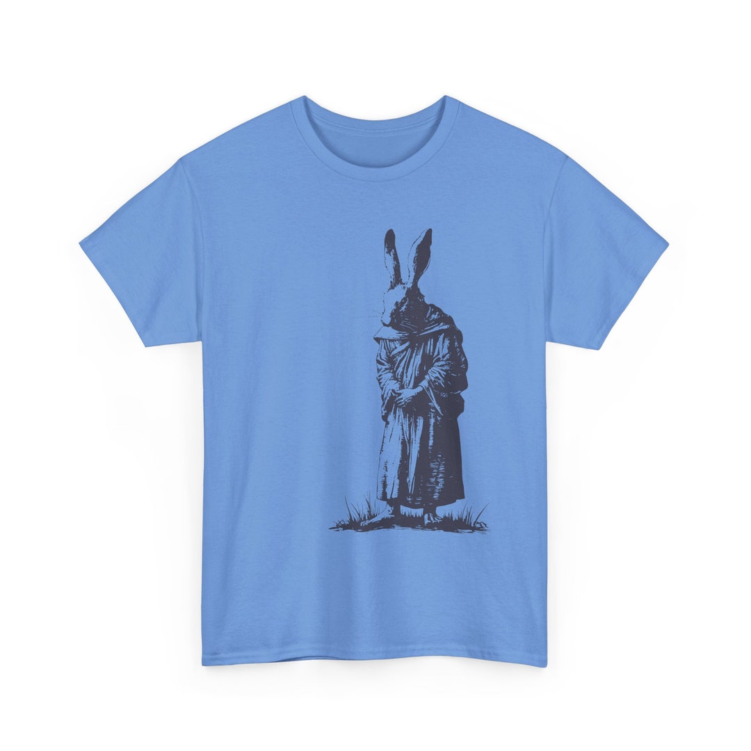 A Dark Fantasy Design of a Rabbit Dressed in Monks Robes With Its Head ...